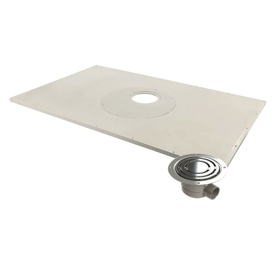 Impey Level Dec Wet Room Shower Tray For Vinyl Flooring