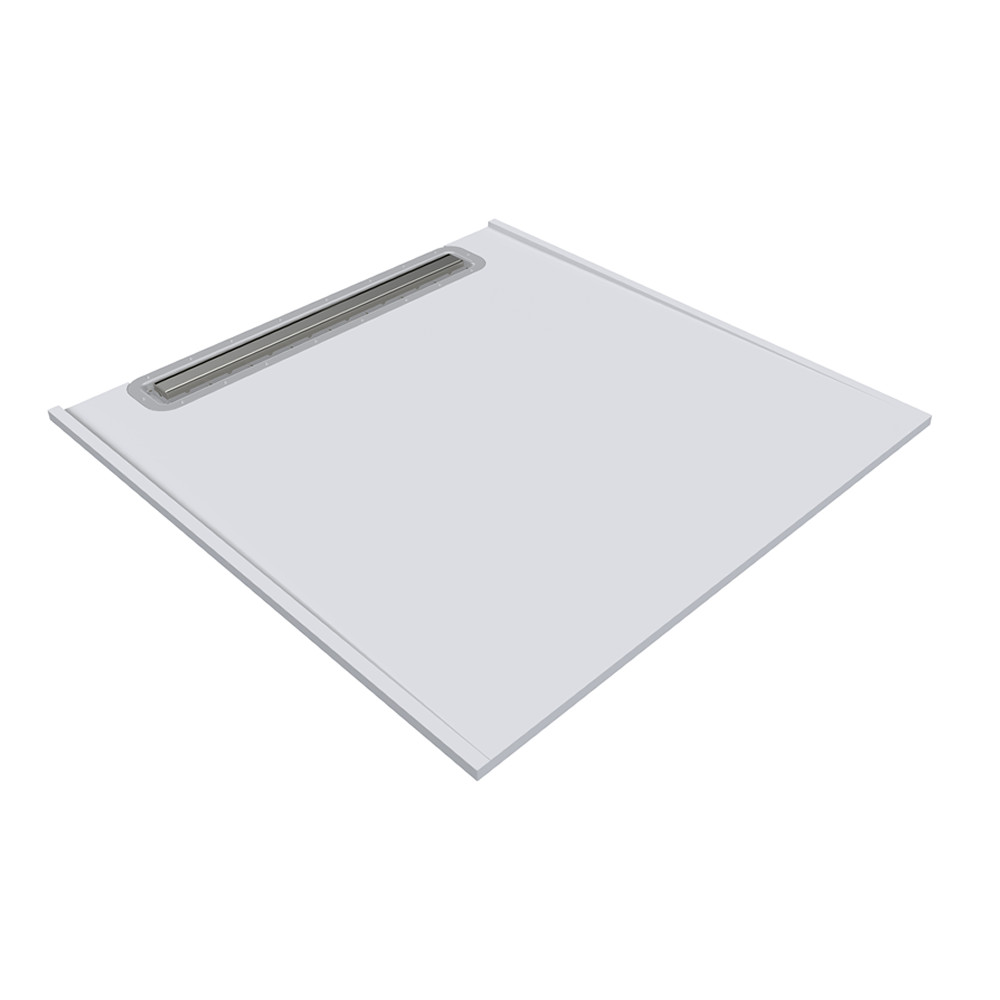 Impey Aqua-Dec Linear 1 Single Fall Wetroom Shower Tray