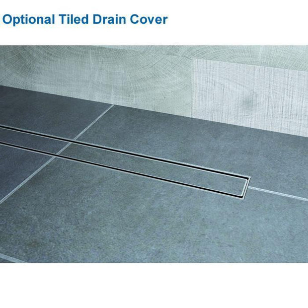 Impey Aqua Dec Linear 4 Wet Room Tray - 2000 x 1000mm x 22mm