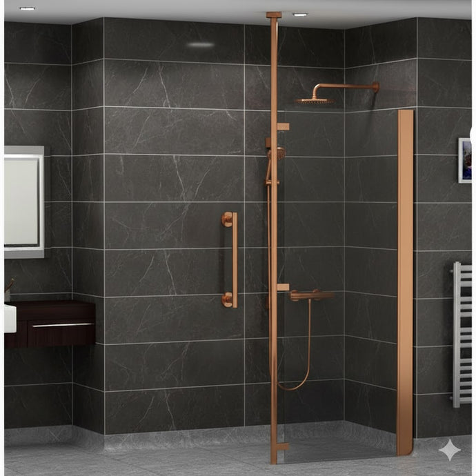 Roman Vinyl Flooring Cap & Coving Skirting Profile for Shower Screens