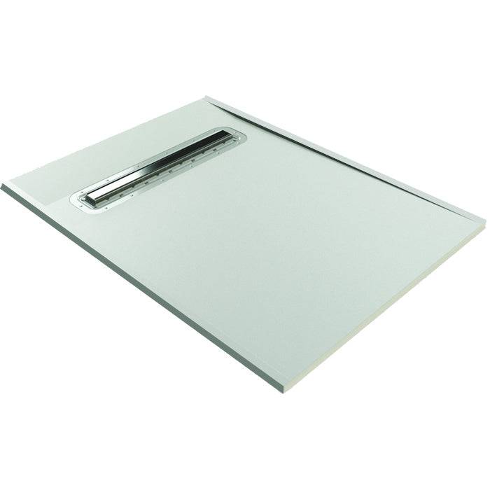 Impey Aqua Dec Linear 2 Wet Room Tray - 1200 x 900mm x 22mm