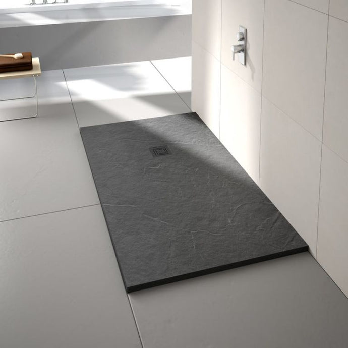 Merlyn Truestone Textured Shower Tray Quadrant - 900 x 900 x 30mm
