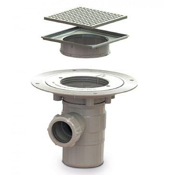 AKW DuraForm Wet Room Walk In Shower Tray - 1000 x 1000 x 22mm