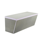 Wet Room Shower Tileable Bench Seat - Square Edge - 1200mm