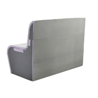 Wet Room Shower Tileable Bench Seat - Curved Edge with Back